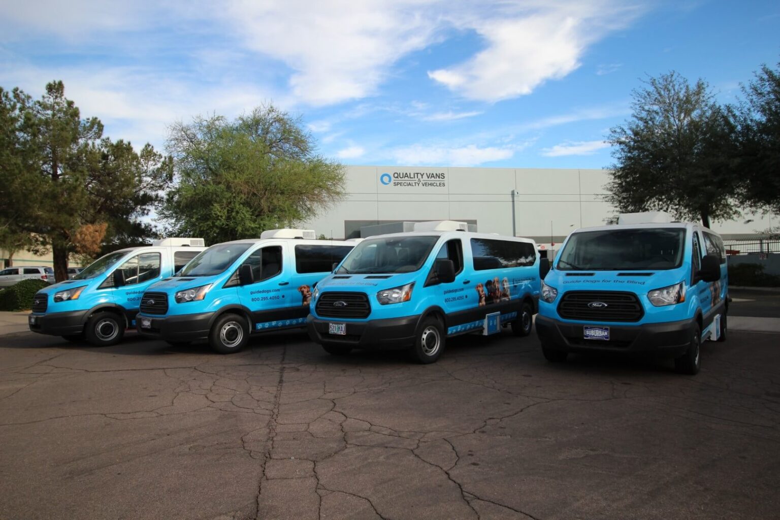 Guide Dogs for the Blind Transportation Transit Van - Quality Vans and ...