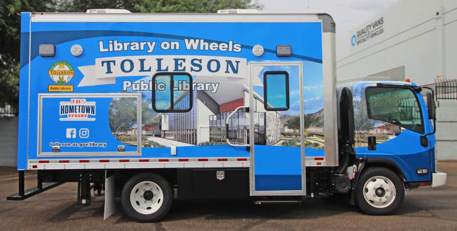 City of Tolleson Mobile Library - Quality Vans and Specialty Vehicles