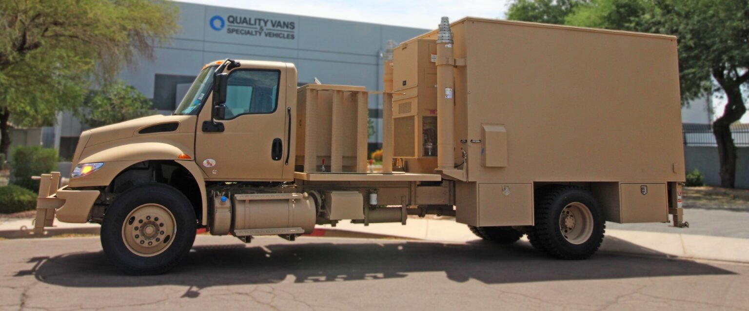 Military Mobile Command Vehicle - Quality Vans and Specialty Vehicles